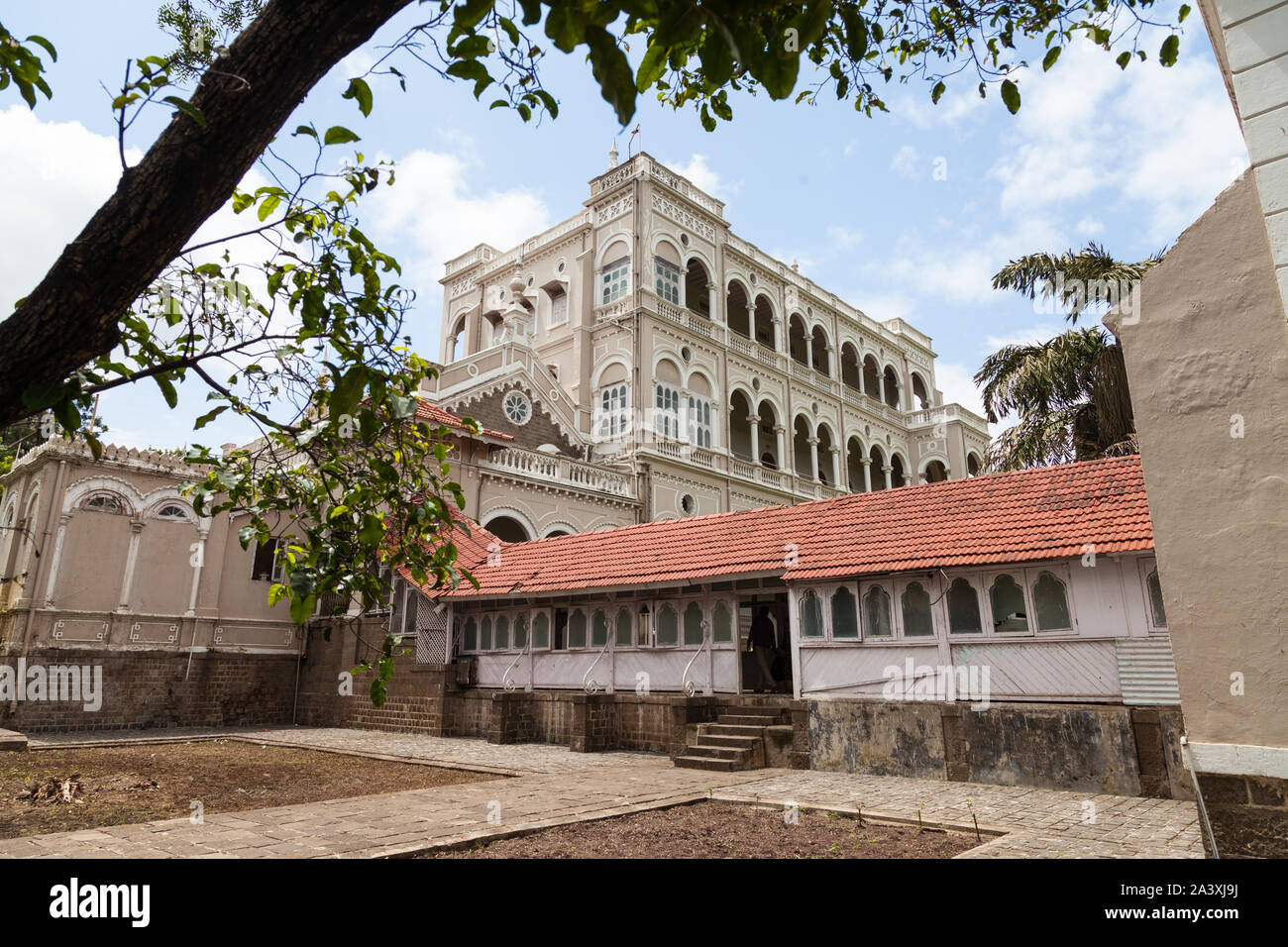 Aga Khan Palace in Pune, India Stock Photo - Alamy