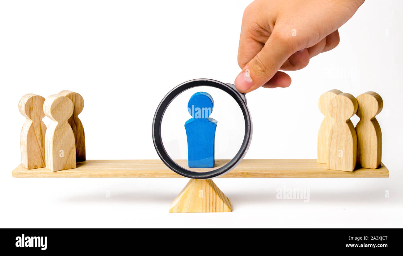 Resolving conflict between two people hi-res stock photography and ...