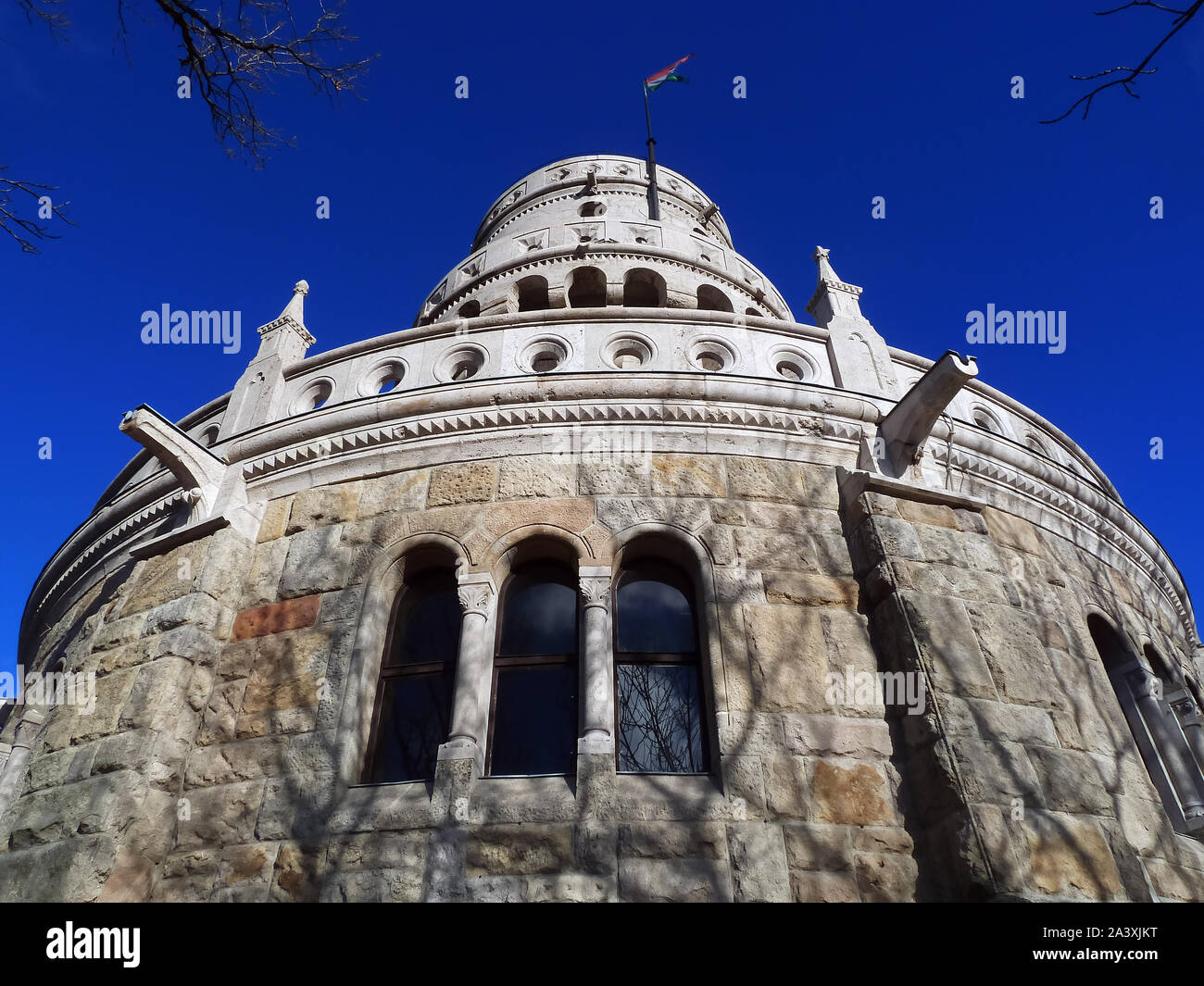 Elizabeth Lookout, Erzsébet-kilátó, John's Hill, Budapest, Hungary ...
