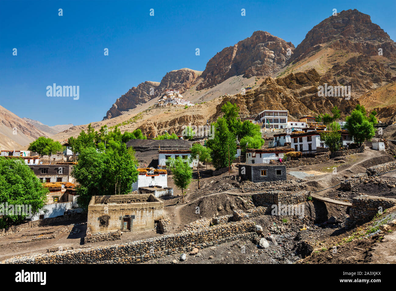 Ki monastery hi-res stock photography and images - Alamy