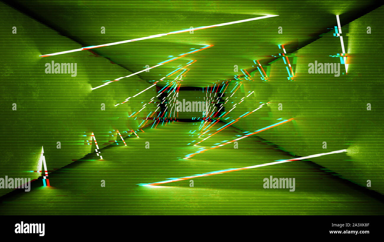 Modern abstract black glitch tv wallpaper. Grunge background in ...