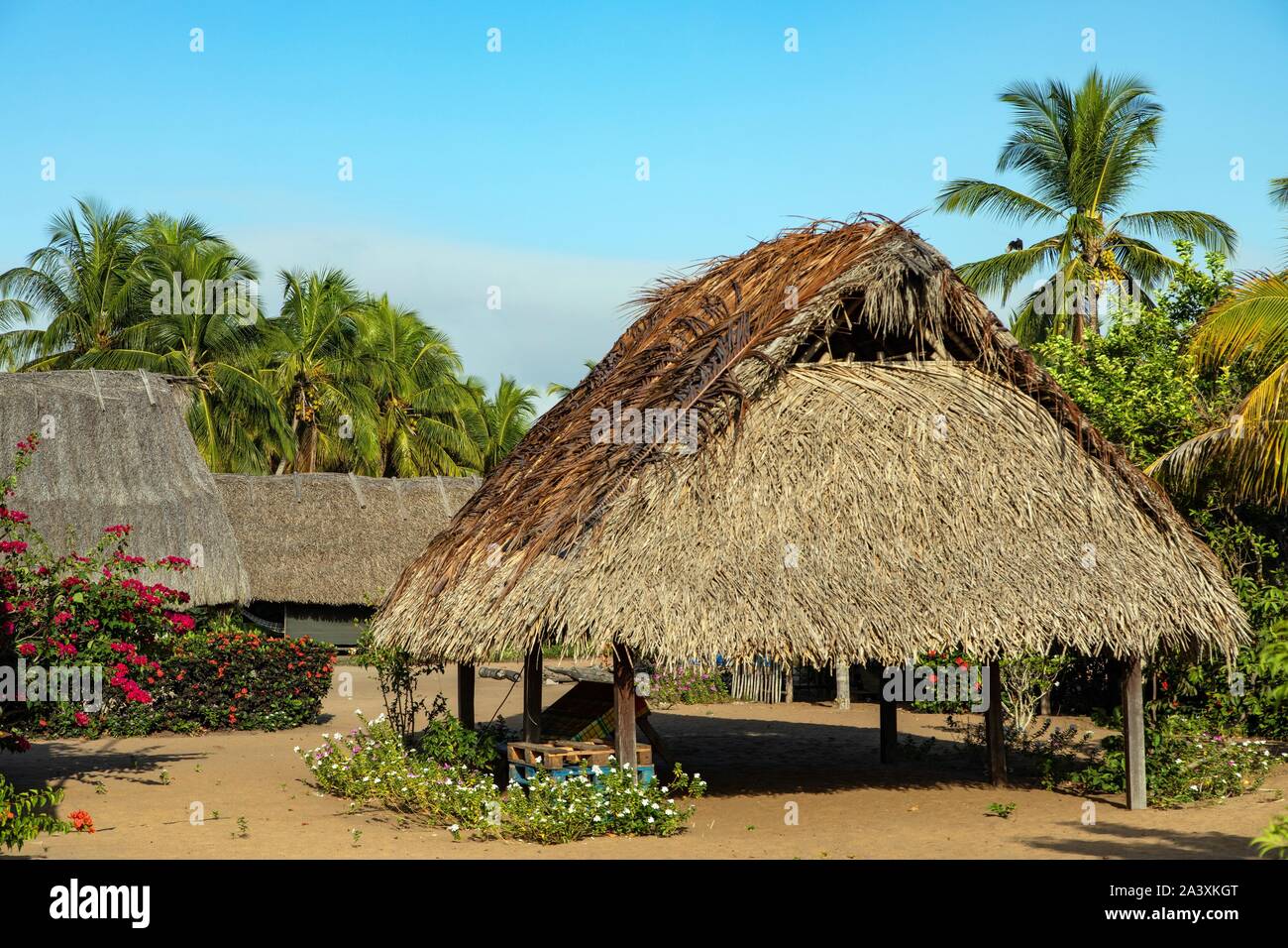 Traditional Palm Leaf House High Resolution Stock Photography and ...