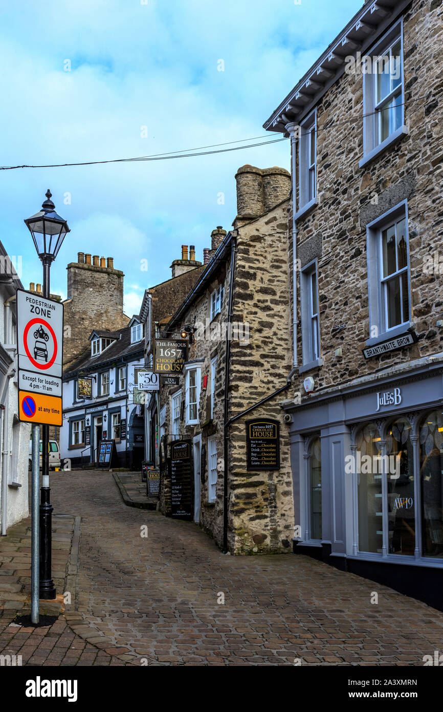 Kendal castle kendal town hi-res stock photography and images - Alamy