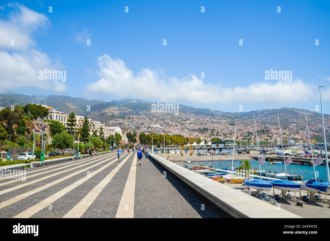 Funchal promenade hi-res stock photography and images - Alamy