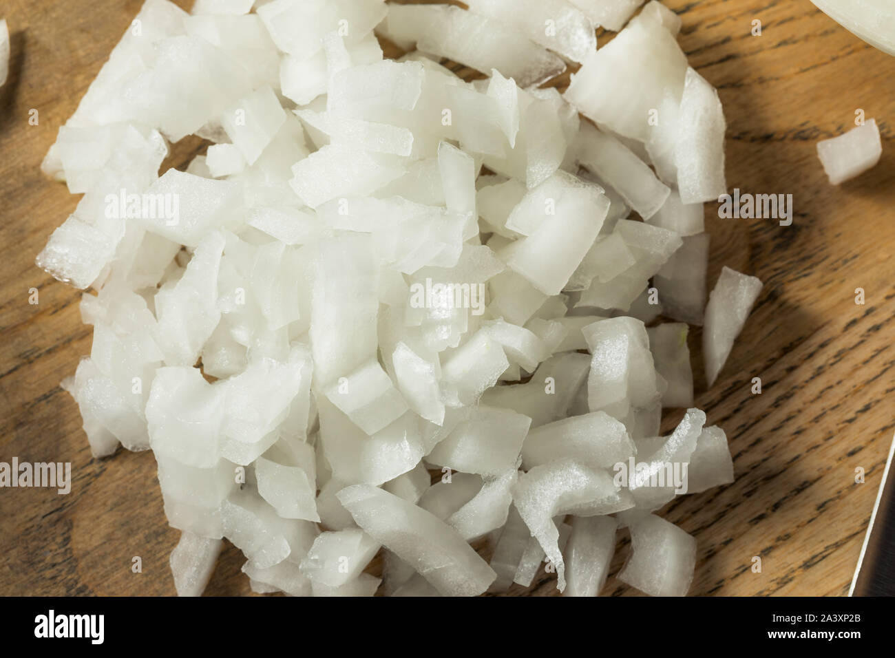 Diced onions white hi-res stock photography and images - Alamy