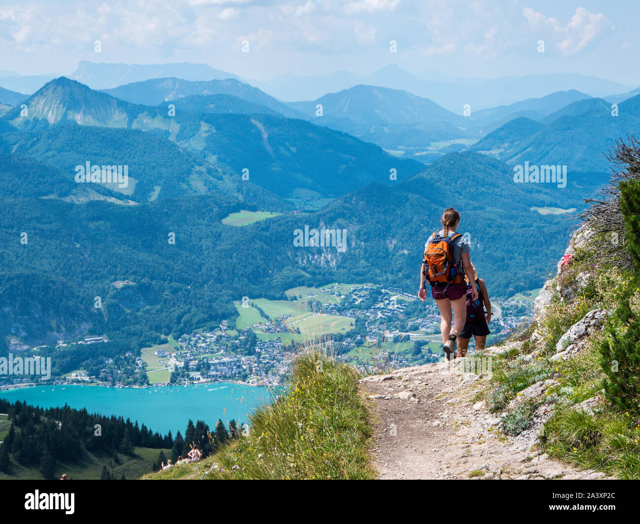 Hiking trail schafberg in hi-res stock photography and images - Alamy