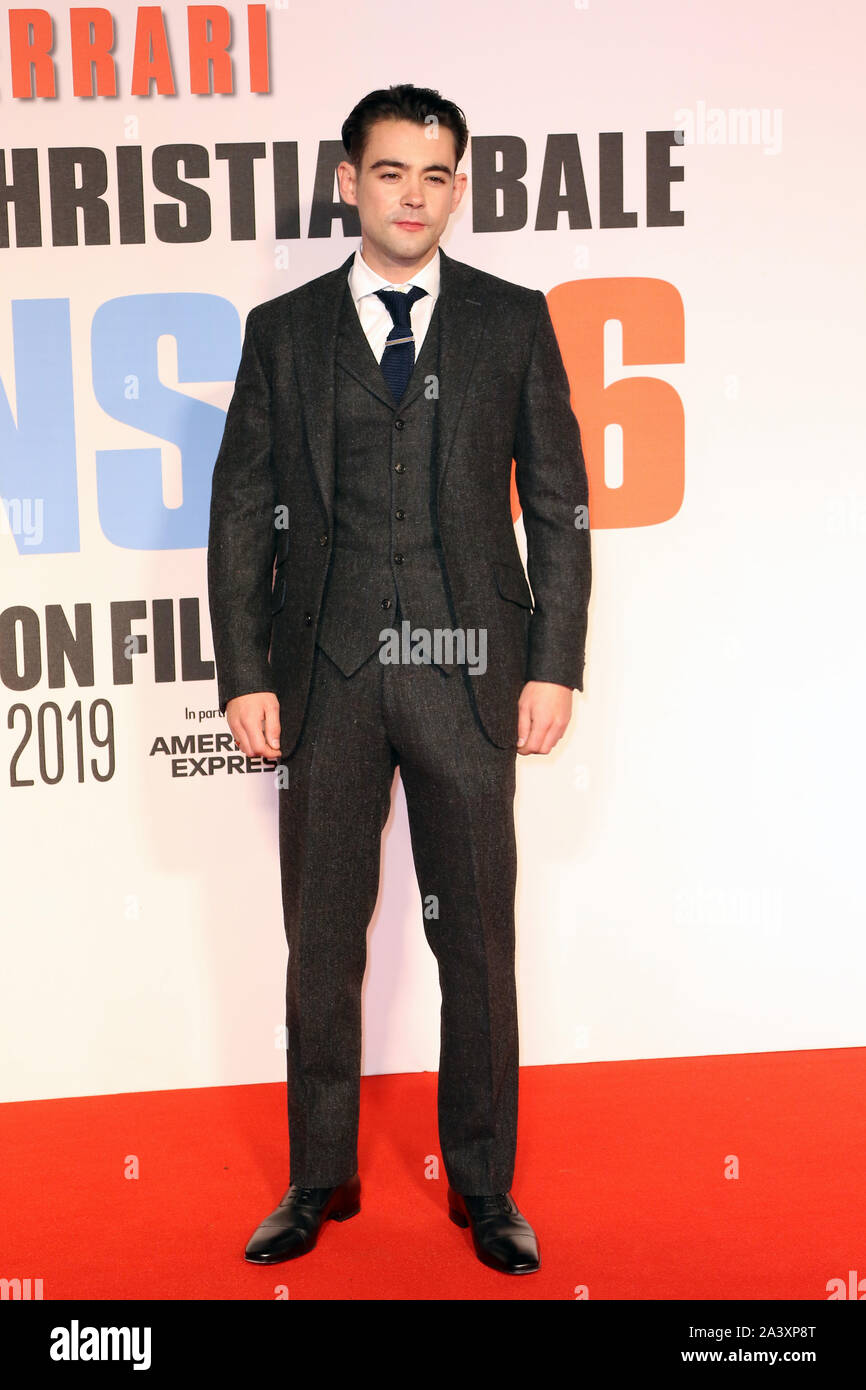 Jack McMullen, Le Mans 66 Premiere, BFI London Film Festival, Leicester ...