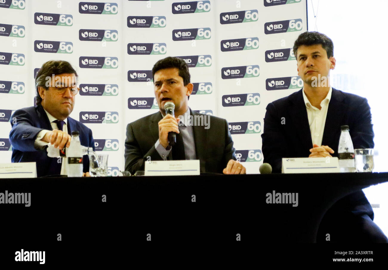 Sao Paulo, Brazil. 10th Oct 2019. The Brazil Investment Forum will take ...