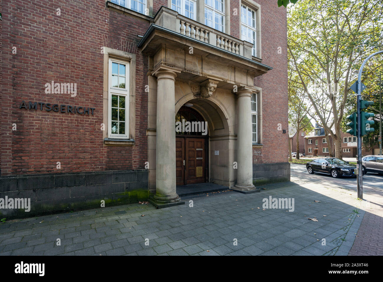 The district court of Wesel Stock Photo - Alamy