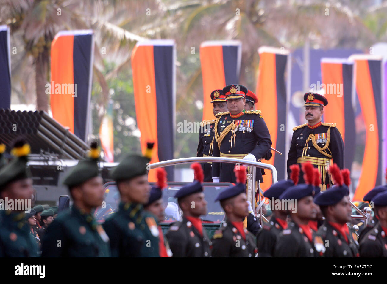 Colombo, Sri Lanka. 10th Oct, 2019. Sri Lankan Army Commander ...