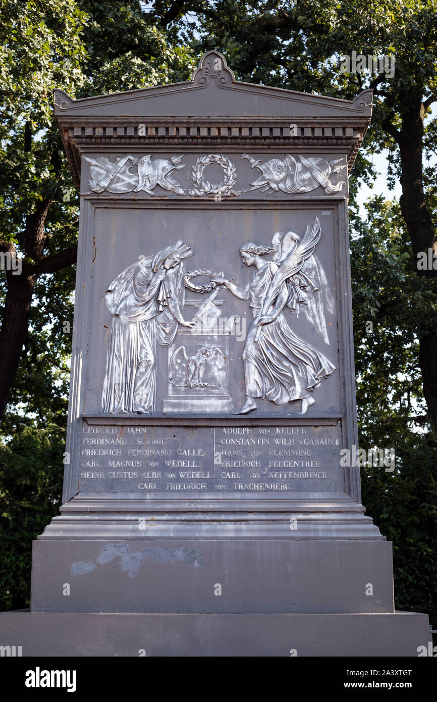 Schill-memorial in Wesel Stock Photo - Alamy