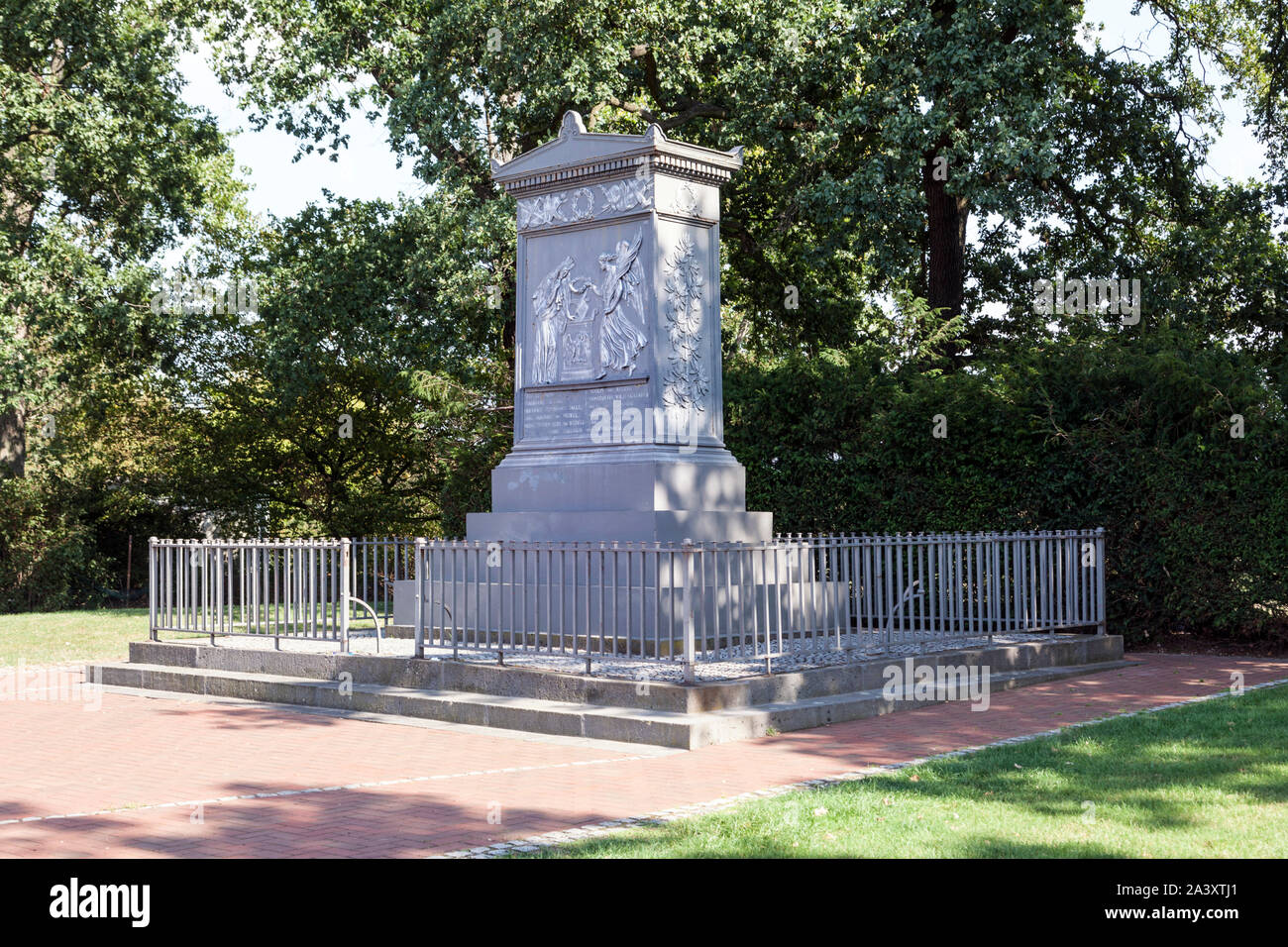 Schill-memorial in Wesel Stock Photo - Alamy