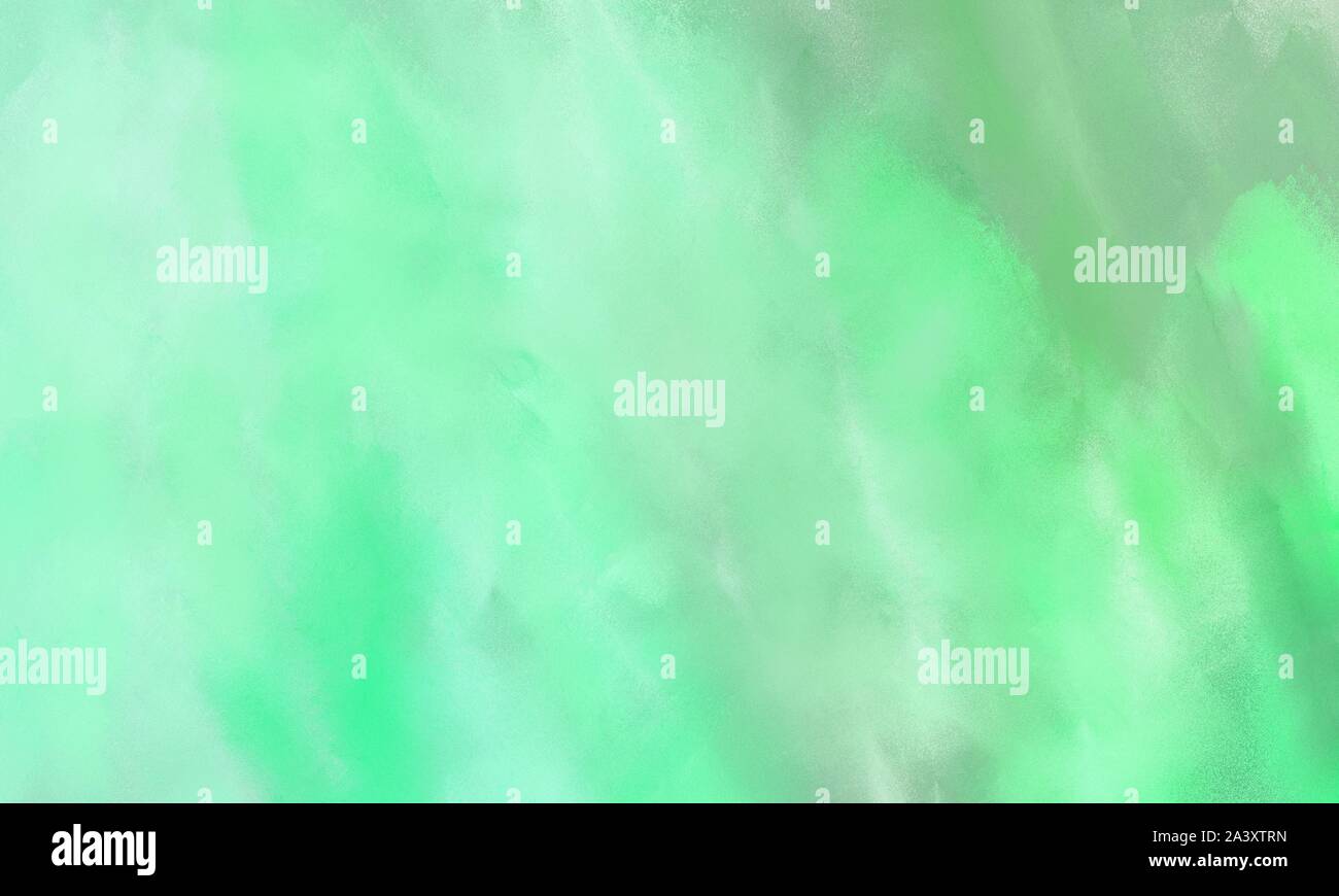 abstract background with pale green, medium aqua marine and pastel ...