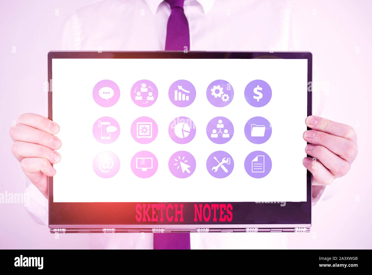 Handwriting text Sketch Notes. Conceptual photo visual notetaking ...