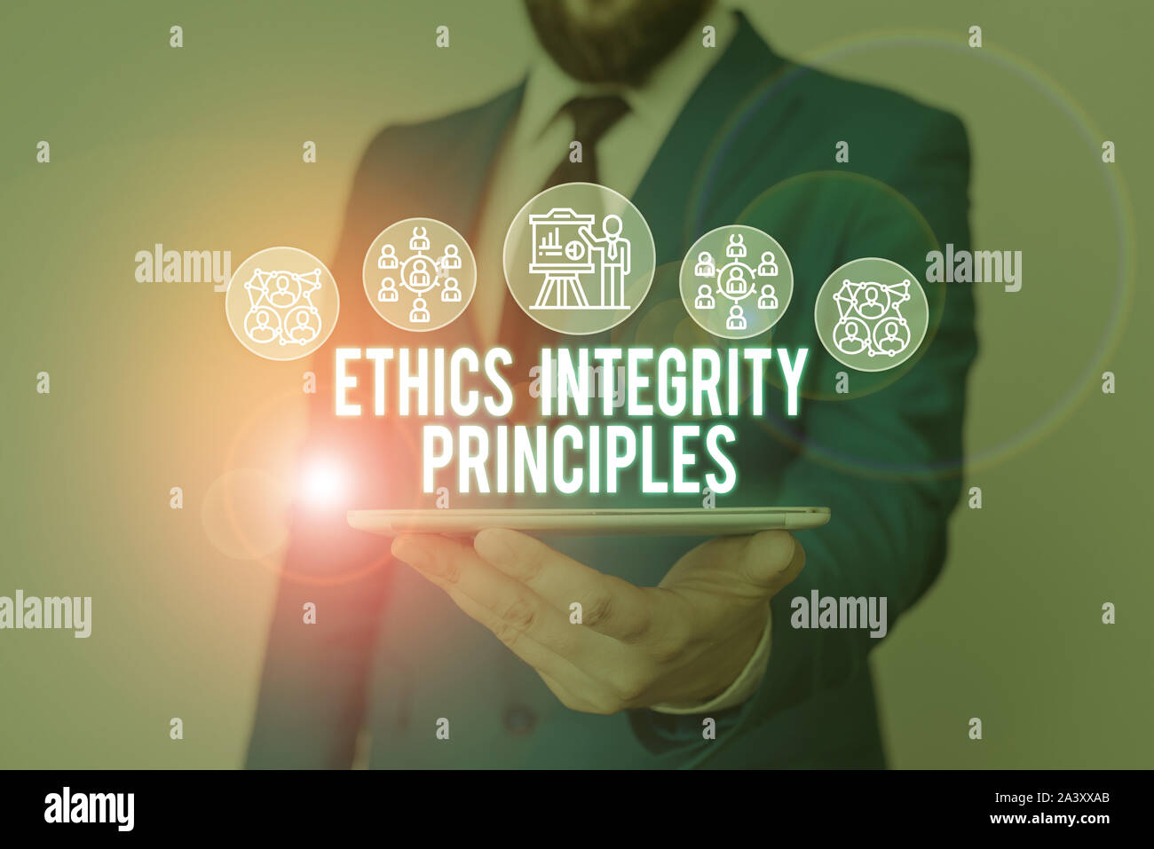 Ethics integrity principles handwriting hi-res stock photography and ...