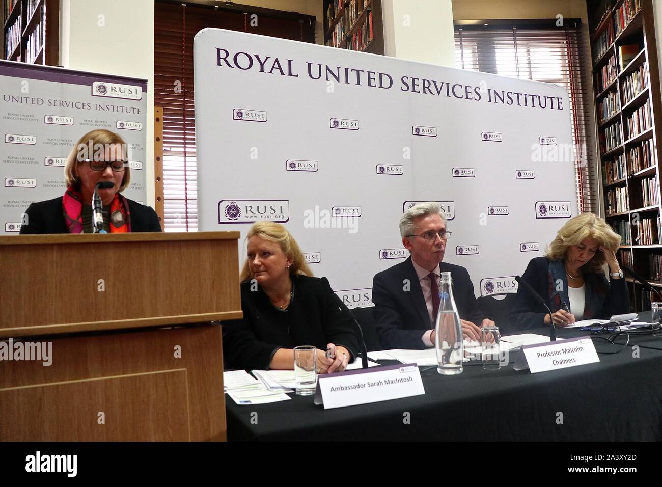 Ambassador sarah macintosh cmg hi-res stock photography and images - Alamy