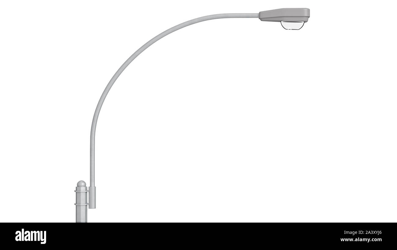 Electric street lighting Cut Out Stock Images & Pictures - Alamy