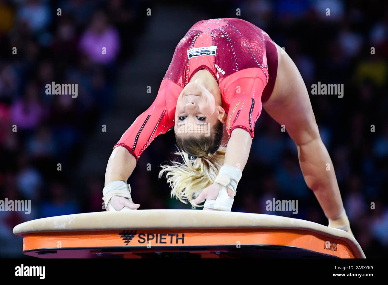 Stuttgart, Germany. 10th Oct, 2019. Gymnastics: world championship, all ...