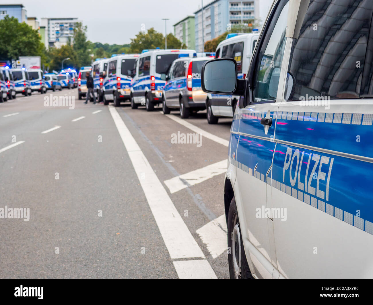 police deployment in Germany Stock Photo - Alamy