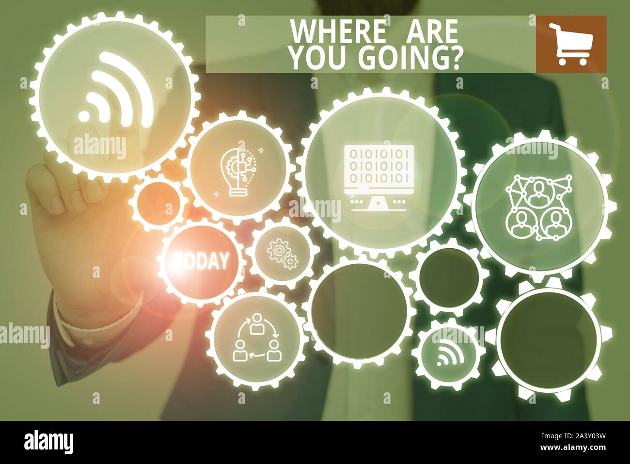Text sign showing Where Are You Going Question. Business photo ...
