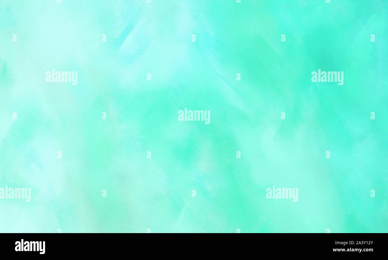 abstract brushed background with aqua marine, turquoise and pale ...