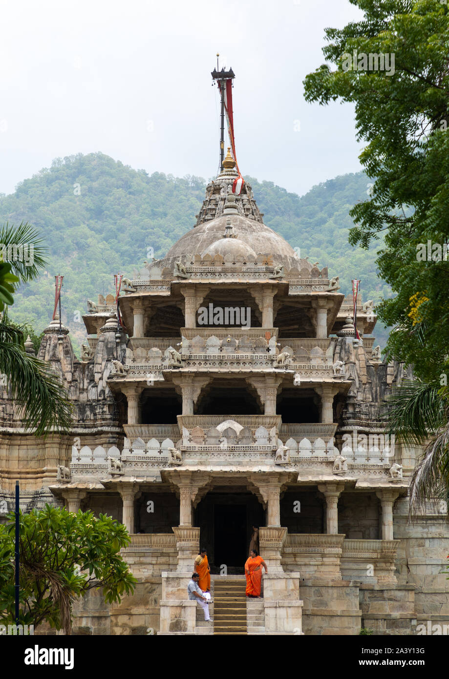 Adinath temple, Rajasthan, Ranakpur, India Stock Photo - Alamy
