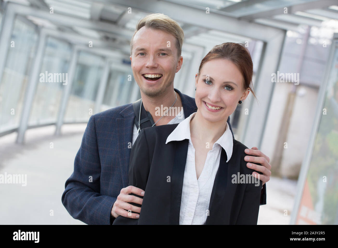 Passenger at the airport Stock Photo - Alamy