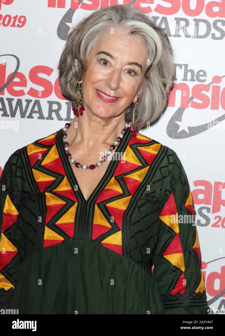 London, UK. Maureen Lipman at The Inside Soap Awards 2019, Sway ...