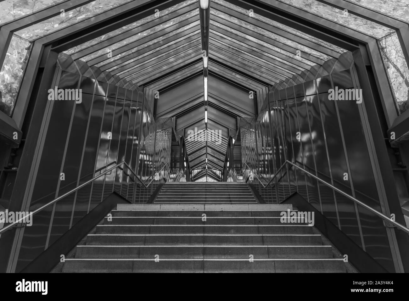 The steps on the streets of the city Stock Photo - Alamy