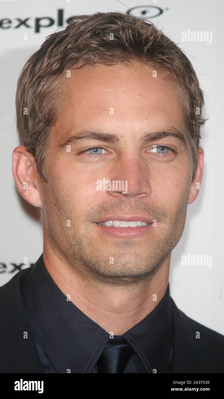 Paul Walker, 2004, Photo By John Barrett/PHOTOlink Photo via Credit: Newscom/Alamy Live News ...