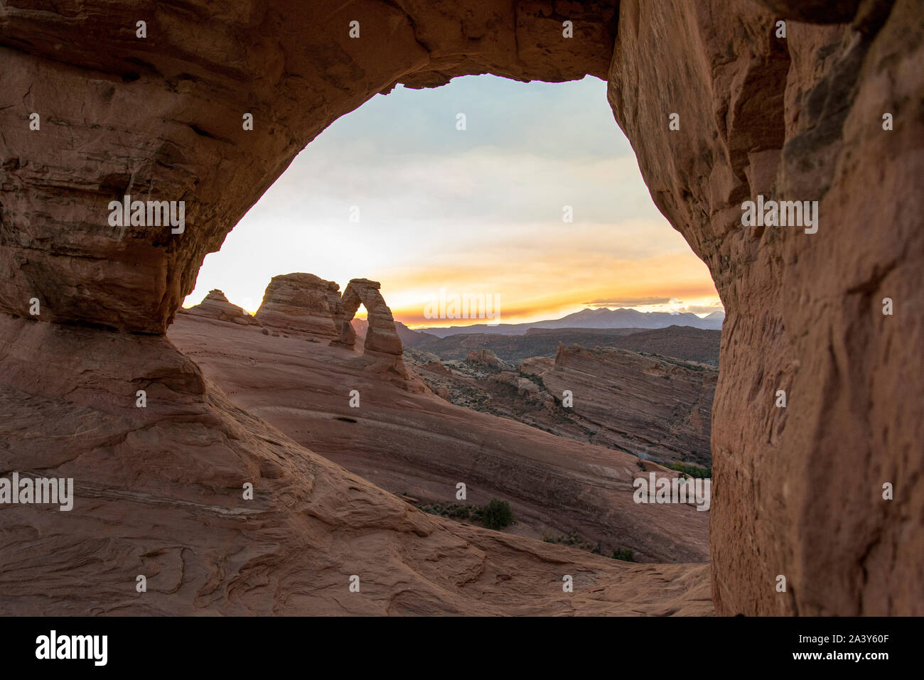 Natural arches national park hi-res stock photography and images - Alamy