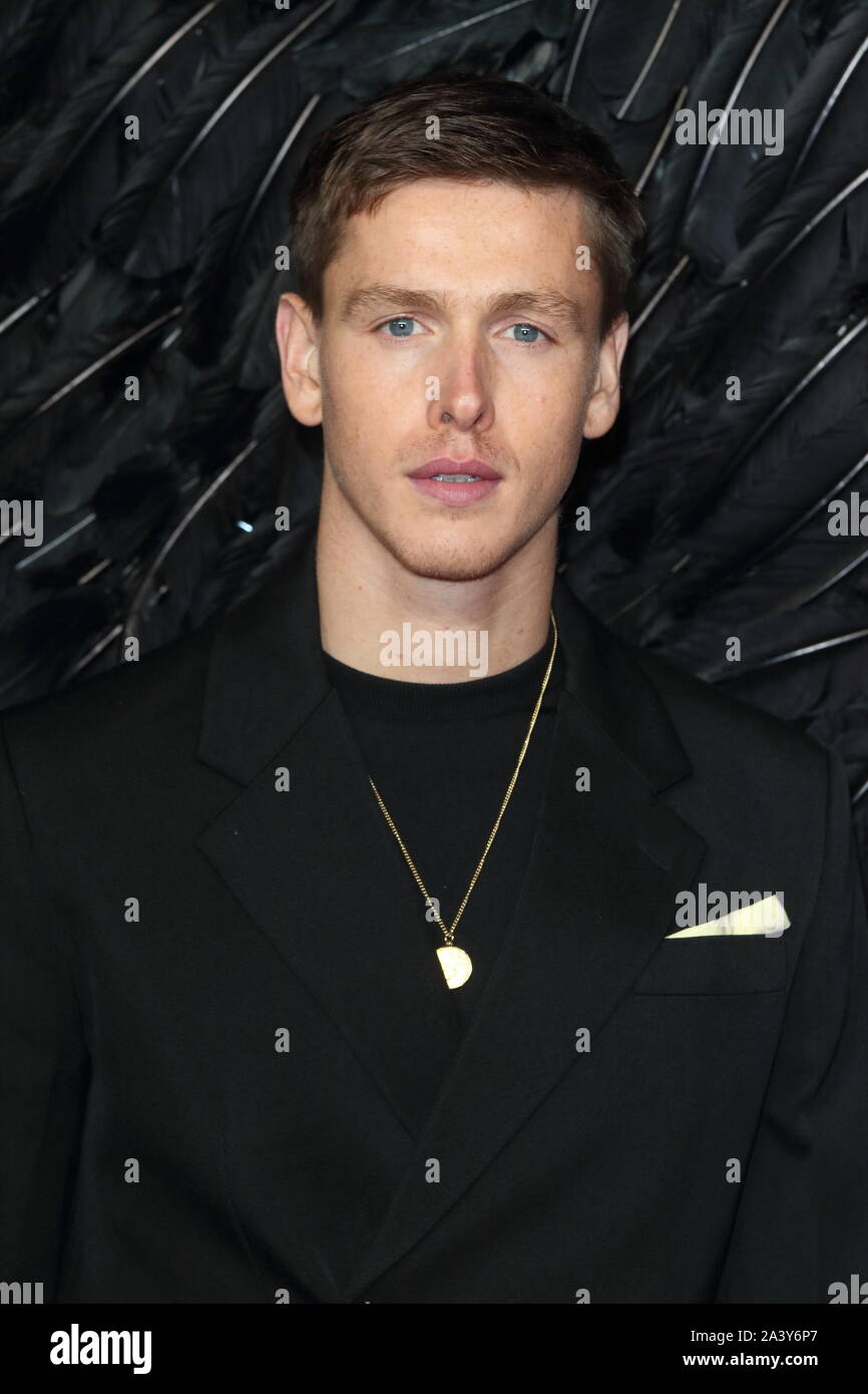 London.UK. Harris Dickinson at the Maleficent: Mistress Of Evil ...