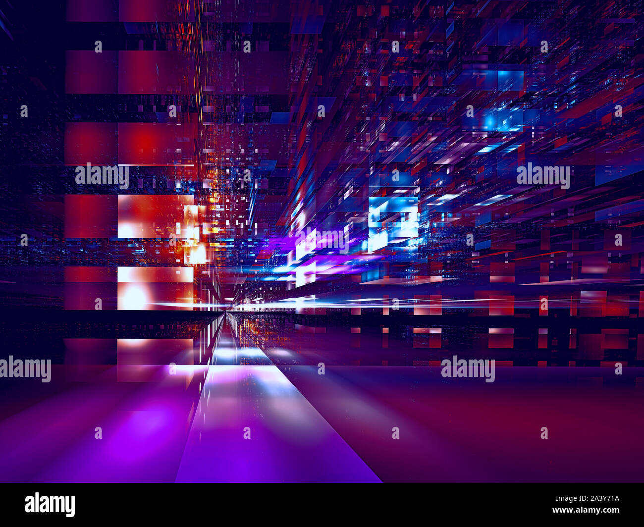 Future city illustration hi-res stock photography and images - Alamy