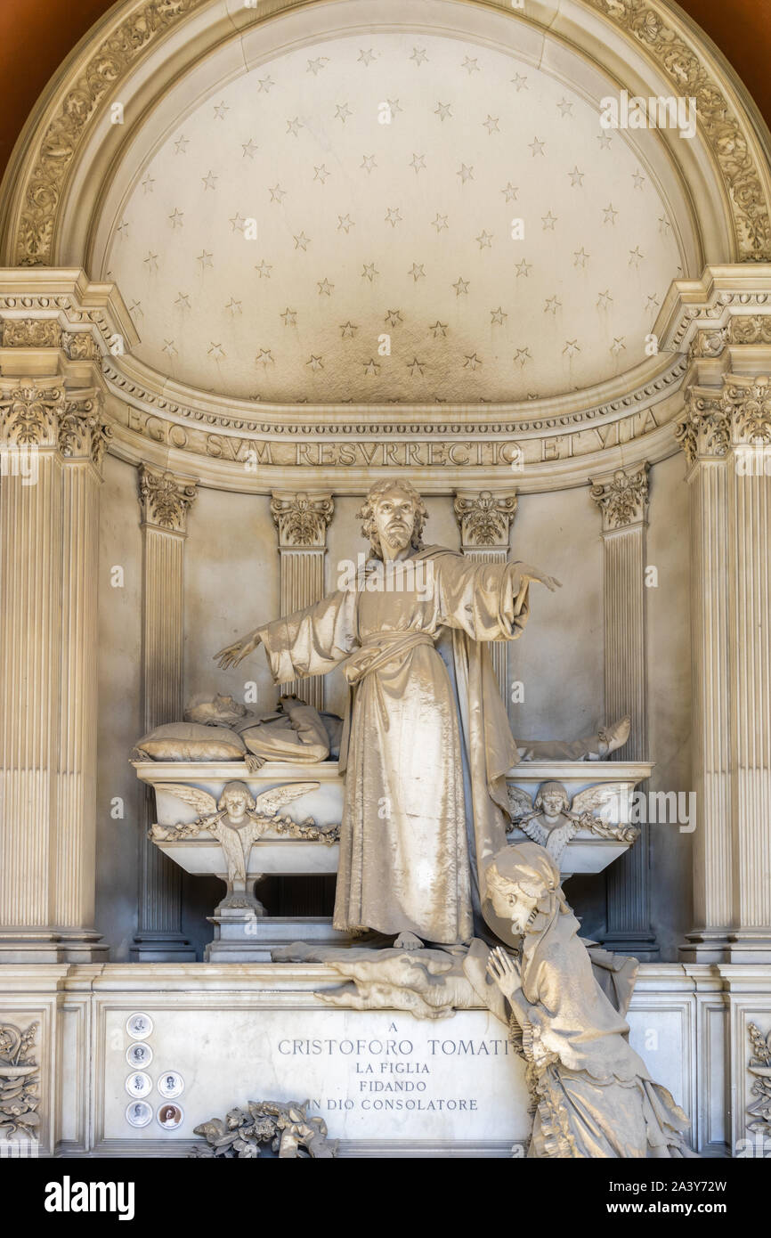 Monumental cemetery of staglieno hi-res stock photography and images ...