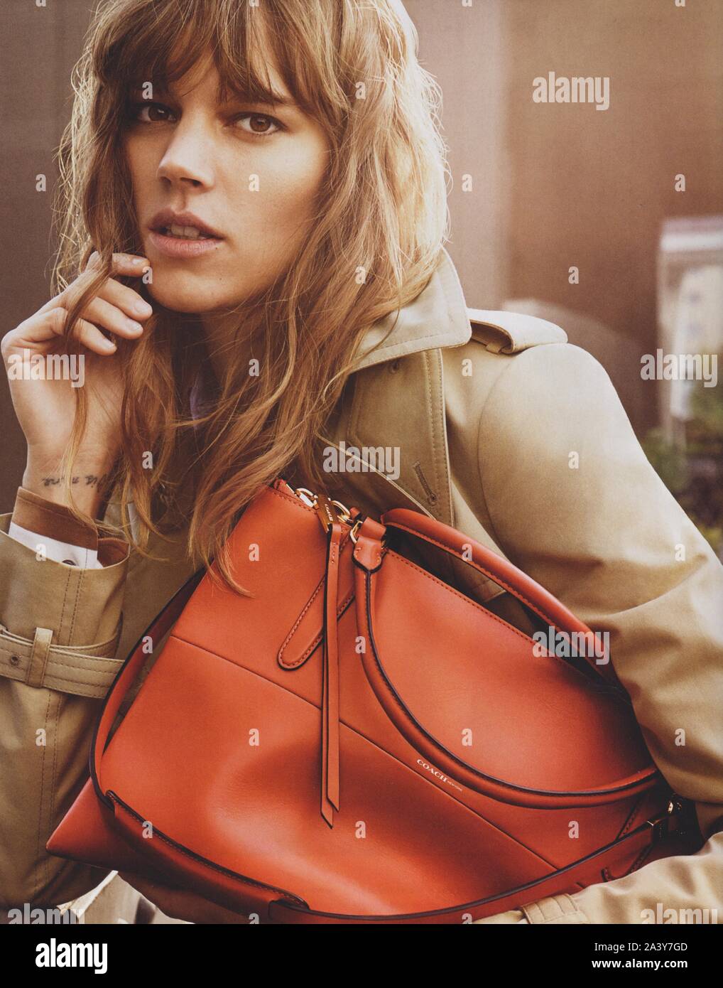 Coach handbag advertisement hi-res stock photography and images - Alamy