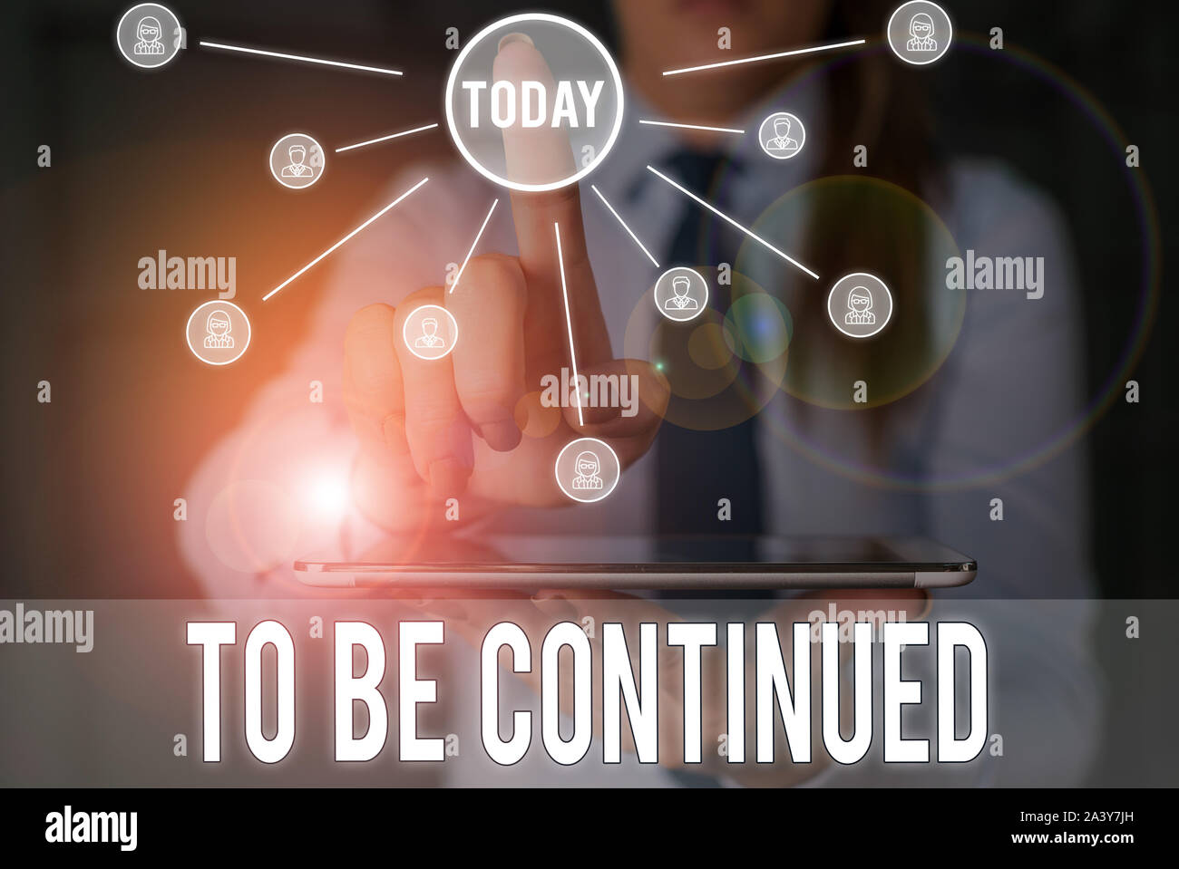 Handwriting text To Be Continued. Conceptual photo indicate that the ...