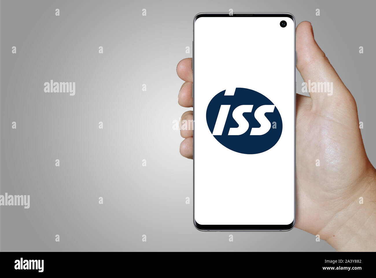 Iss logo hi-res stock photography and images - Alamy
