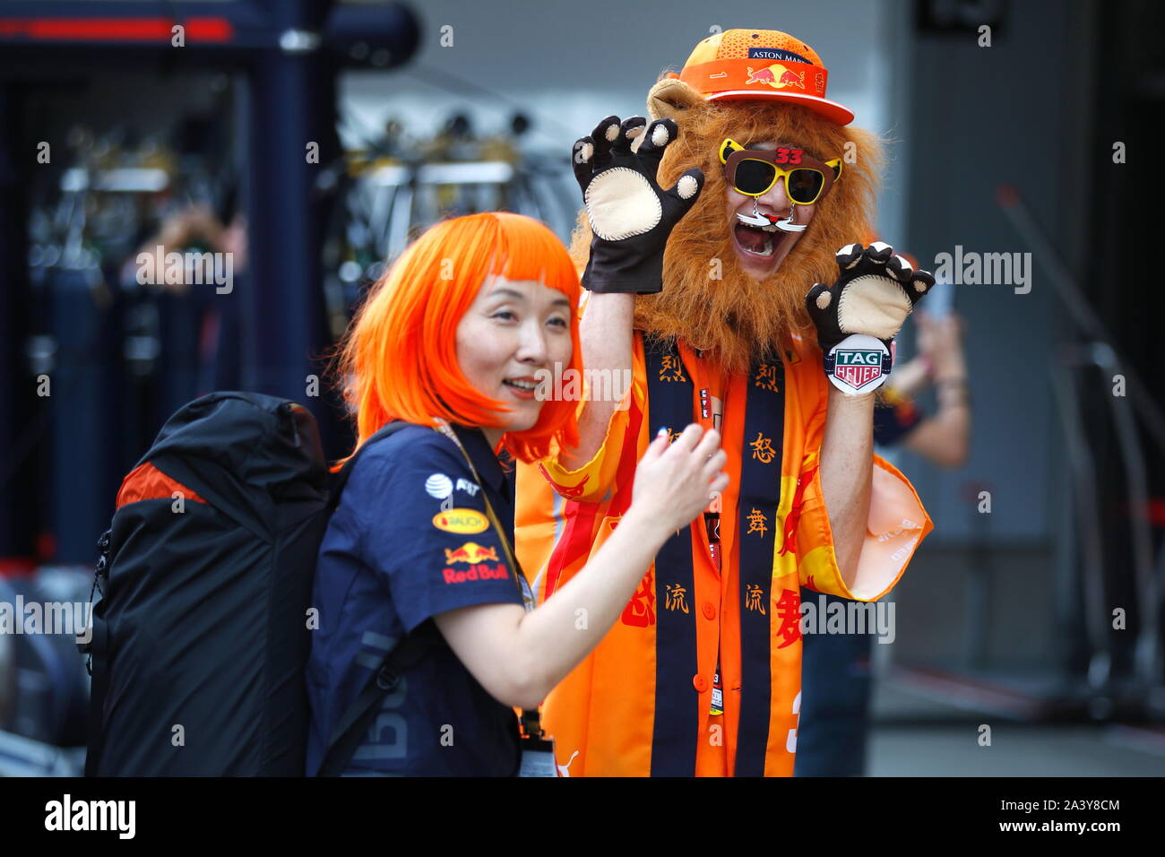 Suzuka, Japan. 10th Oct, 2019. Japanese fans F1 : Japanese Formula One ...
