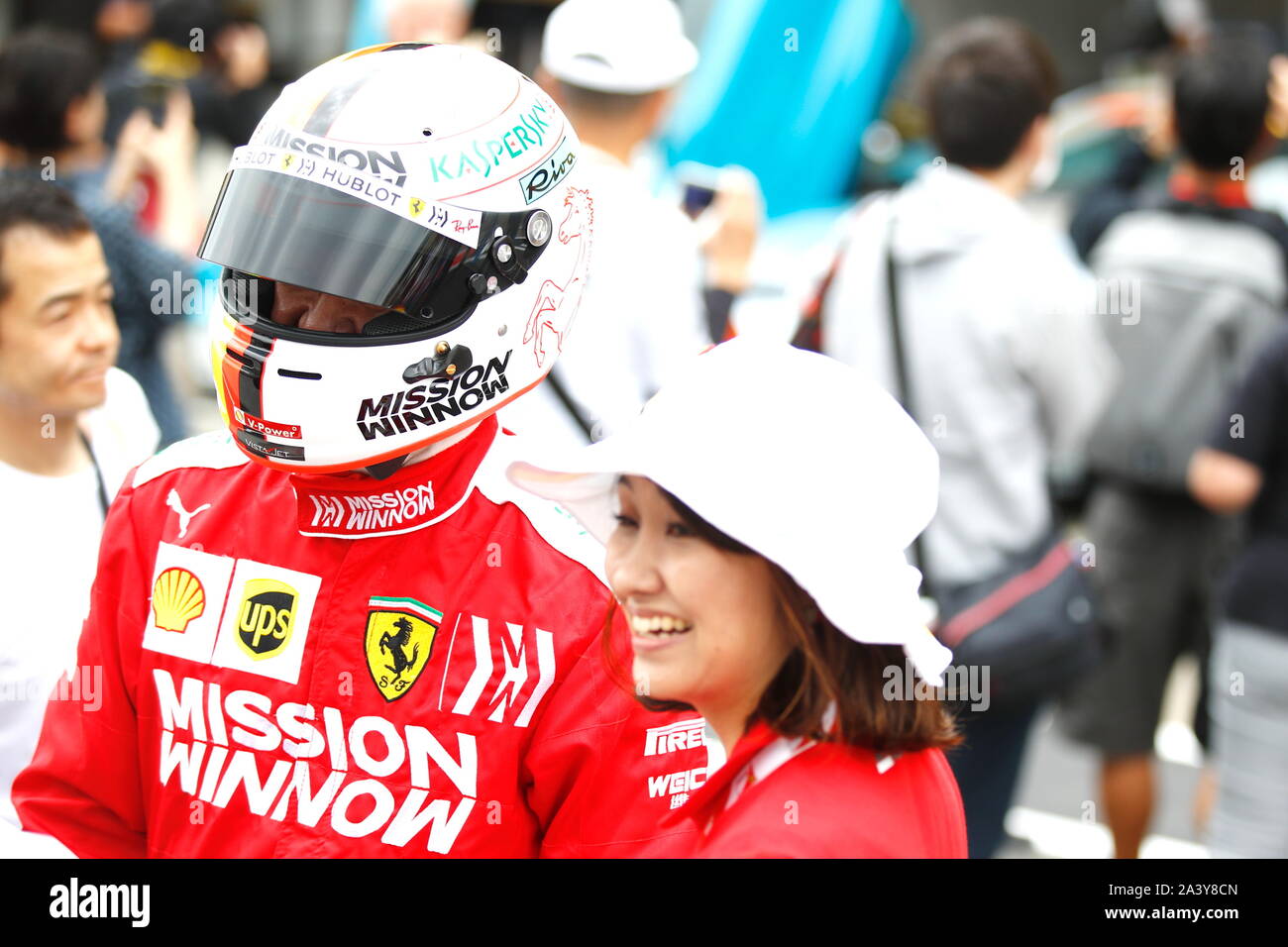 Suzuka, Japan. 10th Oct, 2019. Japanese fans F1 : Japanese Formula One ...