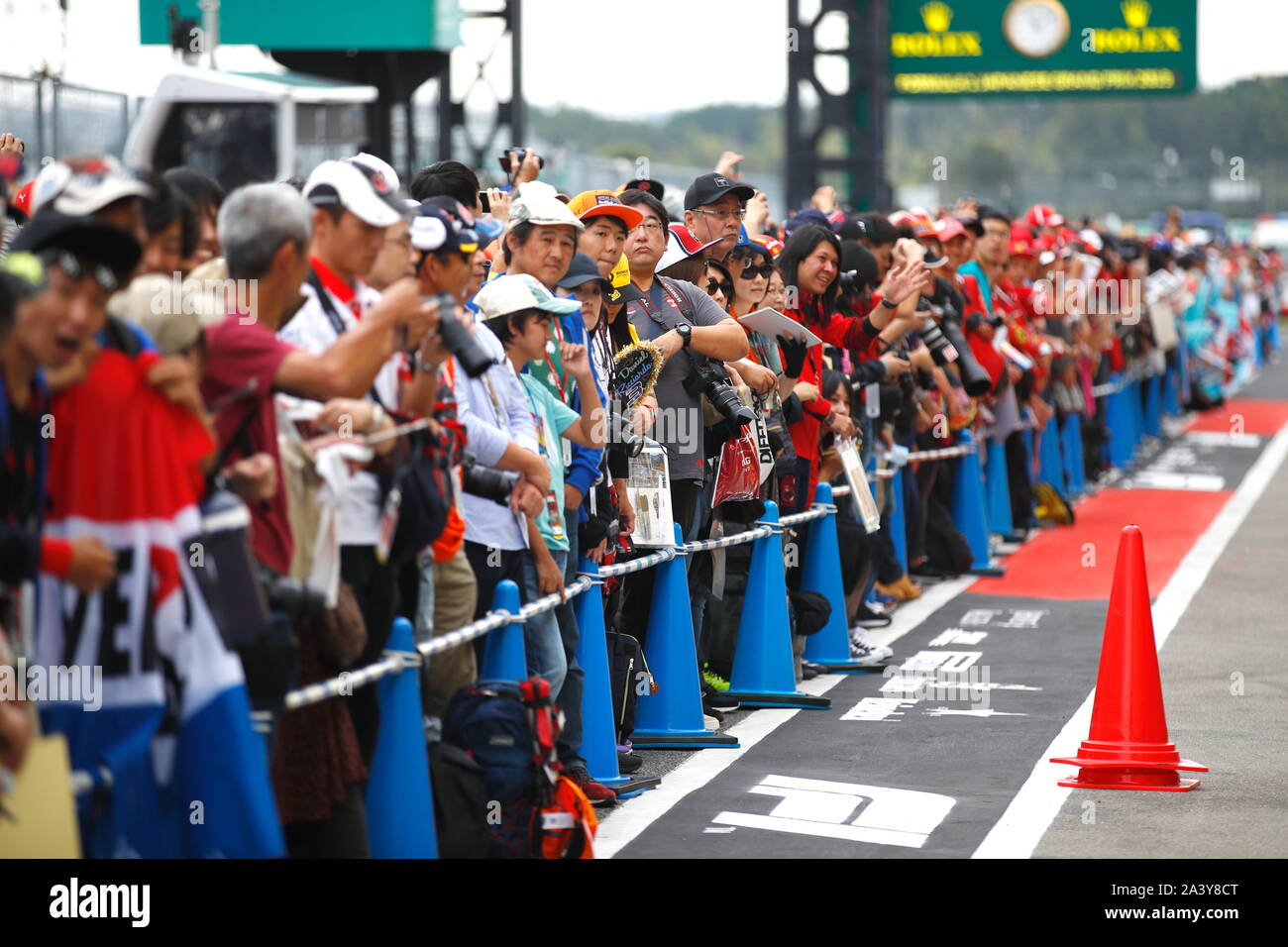 Suzuka, Japan. 10th Oct, 2019. Japanese fans F1 : Japanese Formula One ...