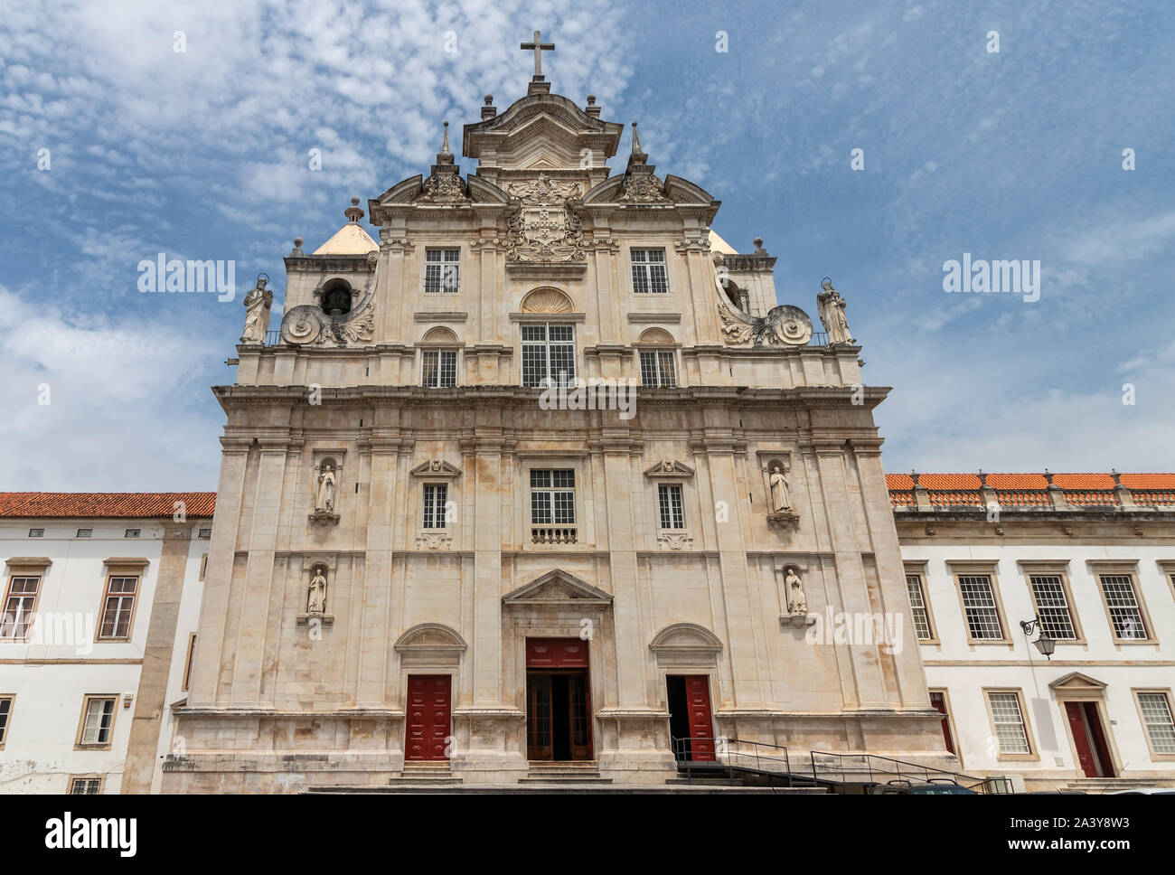 The New Cathedral of Coimbra (Sé Nova de Coimbra), previously the ...
