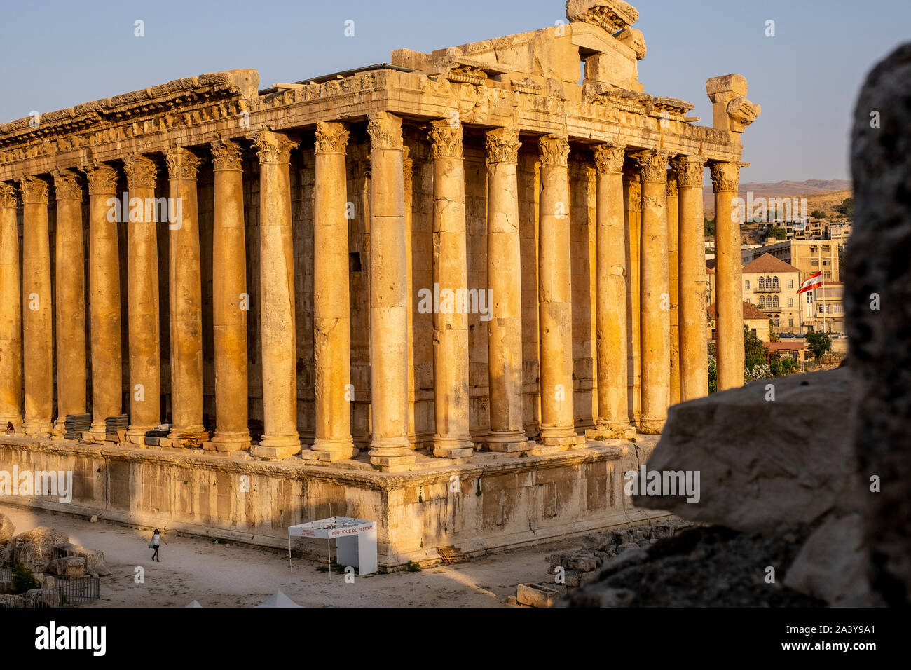 Temple of Bacchus, Baalbeck, Bekaa Valley, Lebanon Stock Photo - Alamy