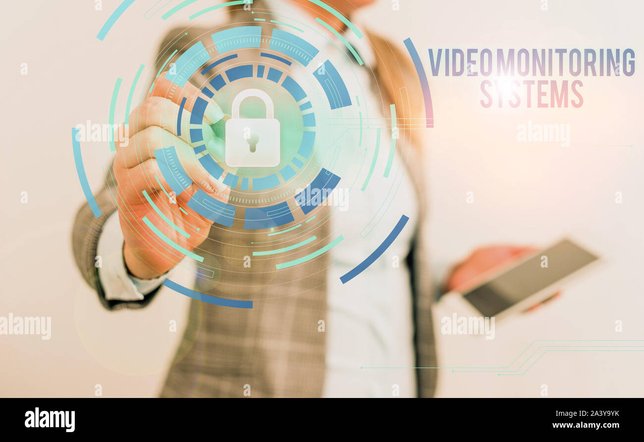 Handwriting text writing Video Monitoring Systems. Conceptual photo ... Handwriting text writing Video Monitoring Systems. Conceptual photo ...