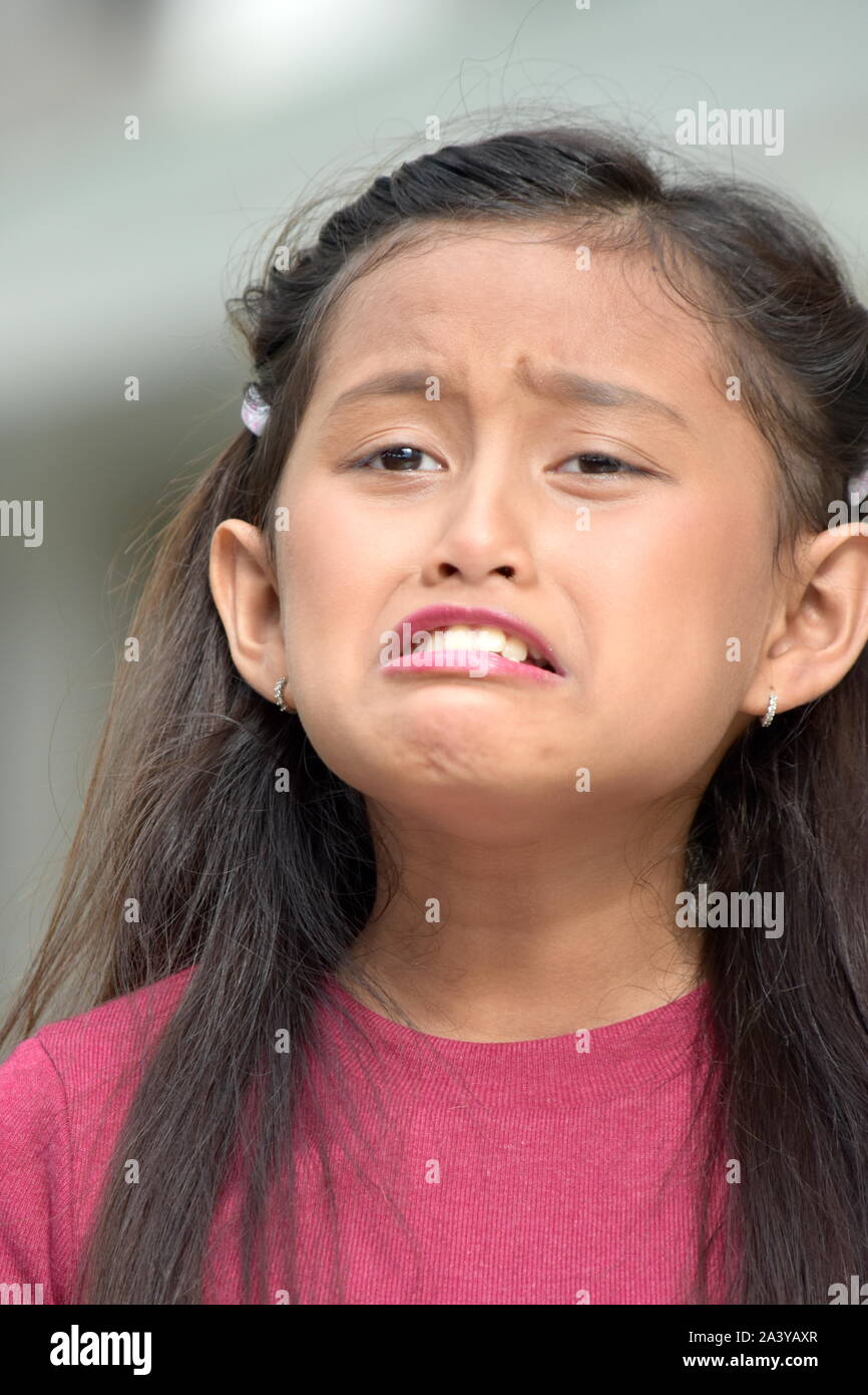 Filipino child crying hi-res stock photography and images - Alamy