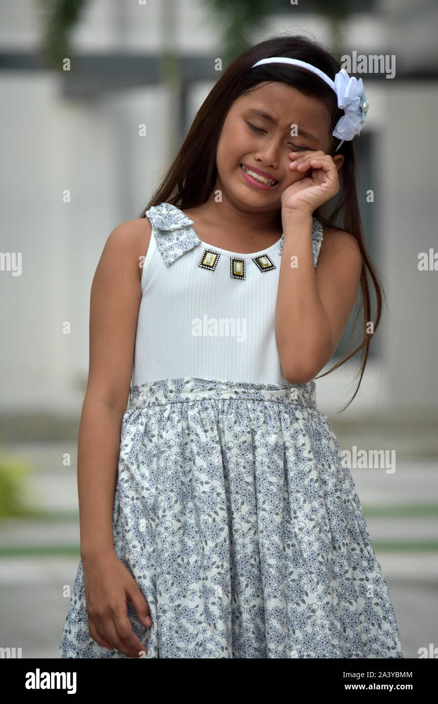 Filipino child crying hi-res stock photography and images - Alamy