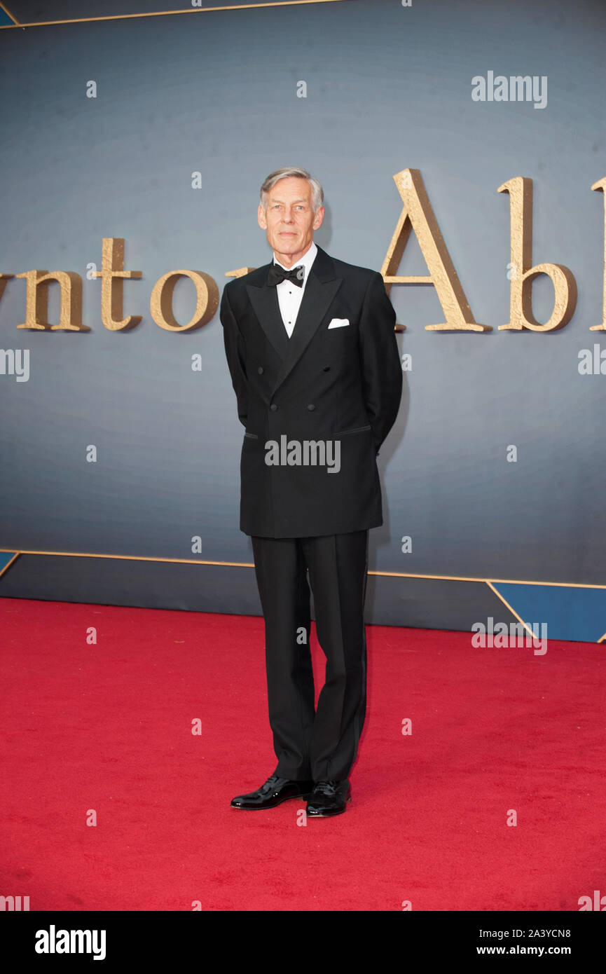 Douglas reith at the world premiere of downton abbey hi-res stock ...