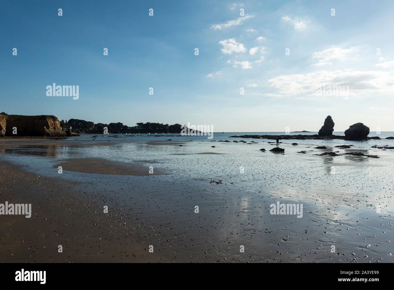 Beaches in Brittany France Stock Photo - Alamy