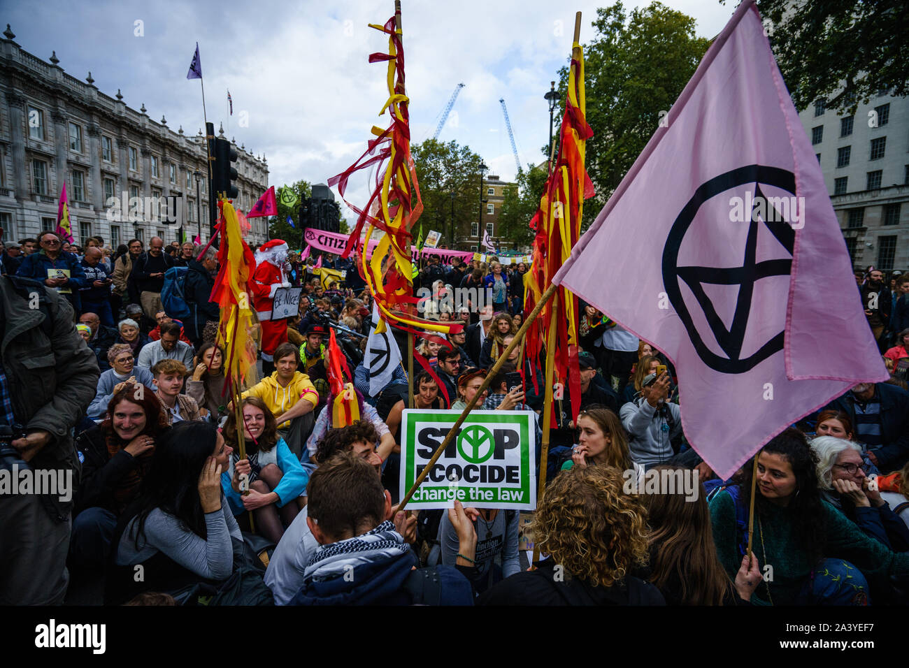 Whitehall protest xr hi-res stock photography and images - Alamy