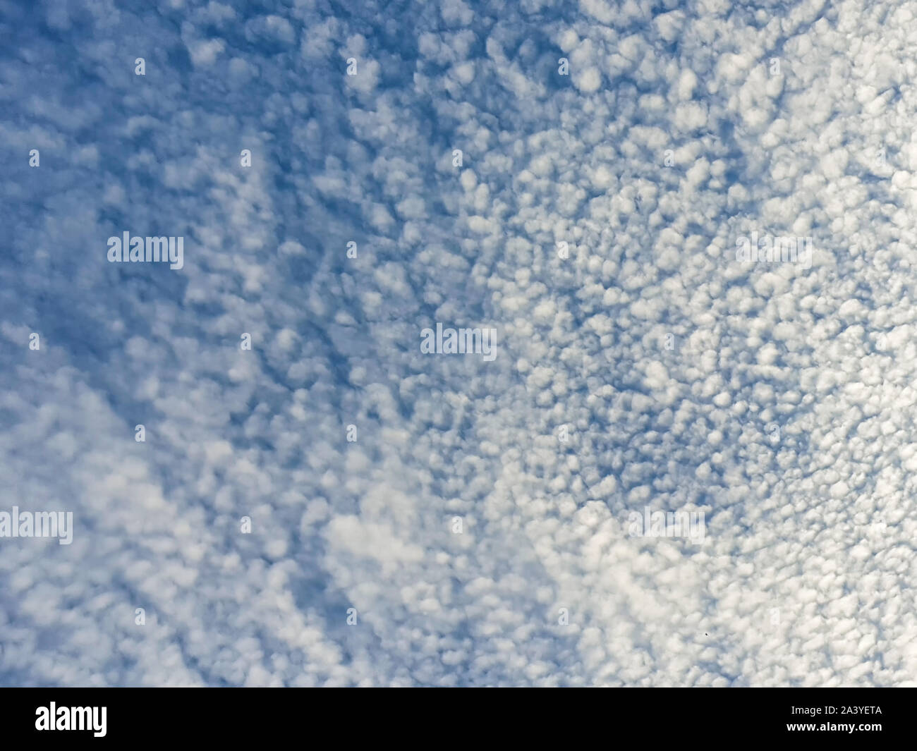 Small clouds in the blue sky. Sky with clouds Stock Photo - Alamy