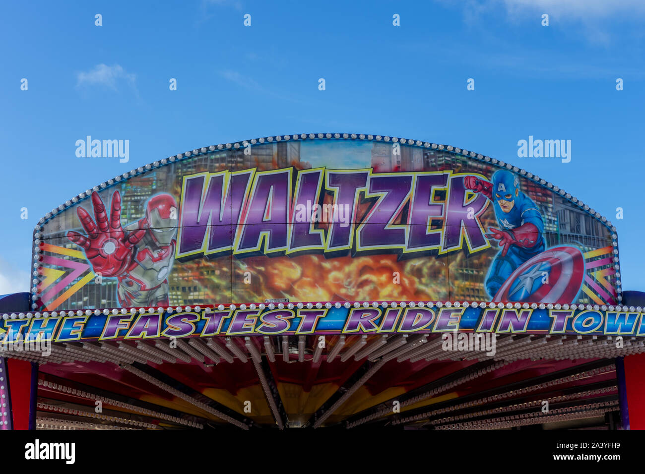 Waltzers sign hi-res stock photography and images - Alamy
